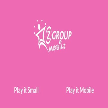ZGroup Mobile Company Presentation | PPT