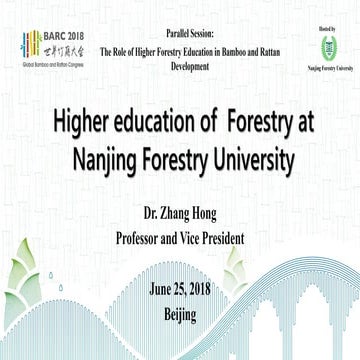 Zhang Hong_Higher education of Forestry at Nanjing Forestry University | PDF