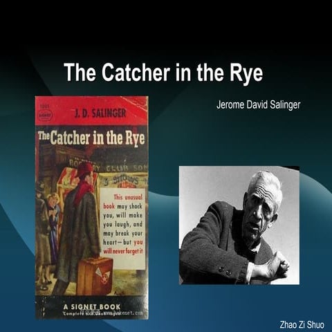 The catcher in the rye | PPT