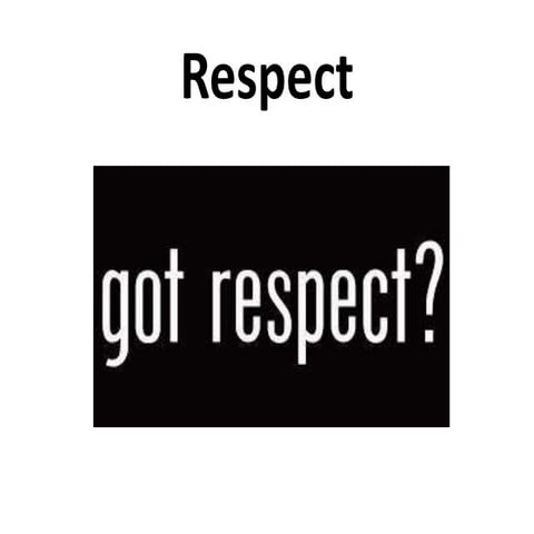 Respect | PPTX