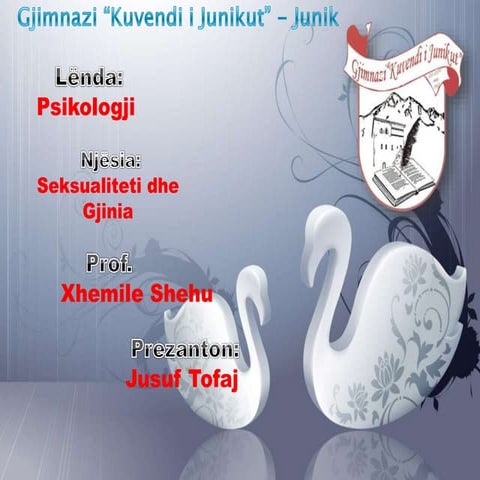 Seksualiteti dhe Gjinia | PPTX