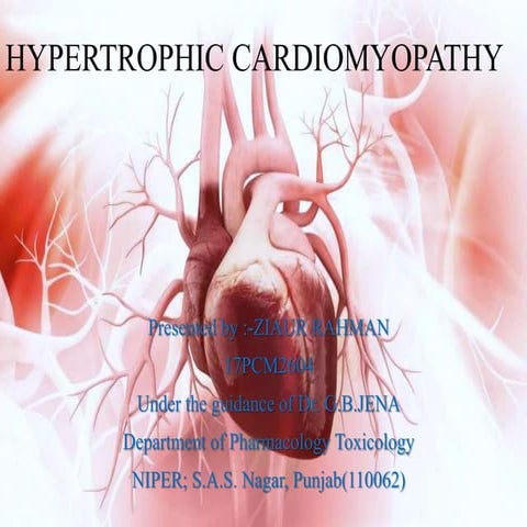Hypertrophic Cardiomyopathy | PPTX