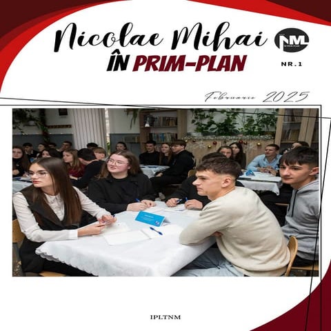 Ziarul Scolar № -1. IPLT "Nicolae Mihai" | PPTX