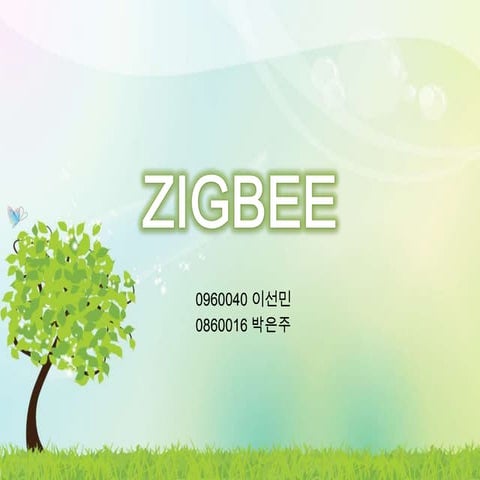 ZigBee by Lee and Park | PPTX