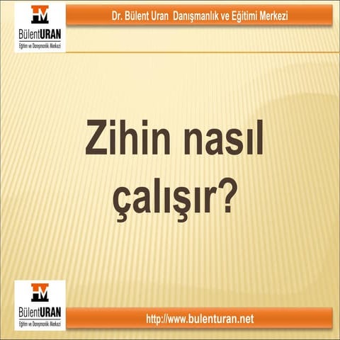 Zihin Nasil Calisir | PPT