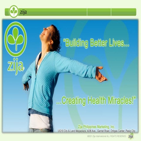 Zija business presentation_phi_eng_09_12 | PPT