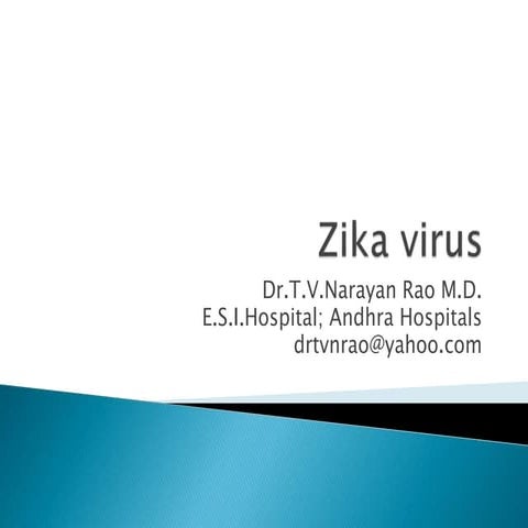 Zika virus | PPTX