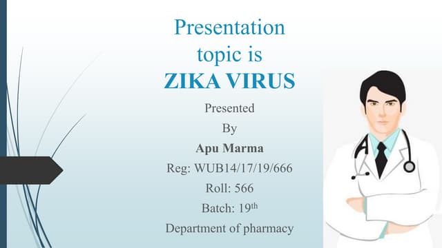 Zika virus disease | PPTX