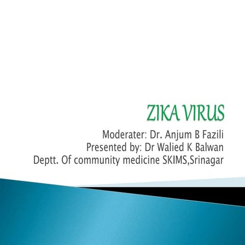 Zika virus | PPTX