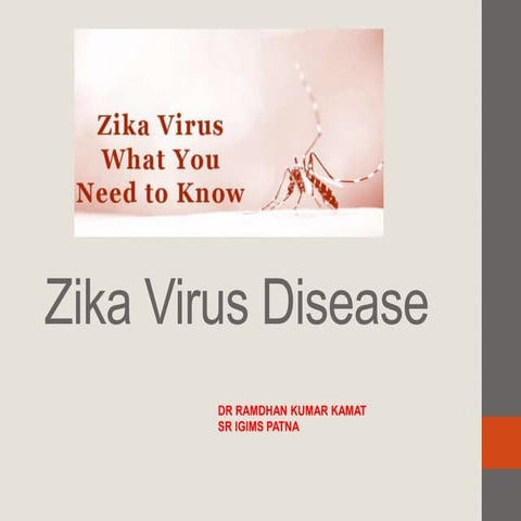 Zika virus disease | PPTX