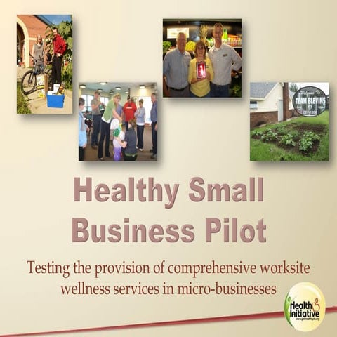 A Health Promotion Model for Small Businesses – The Healthy Small ...