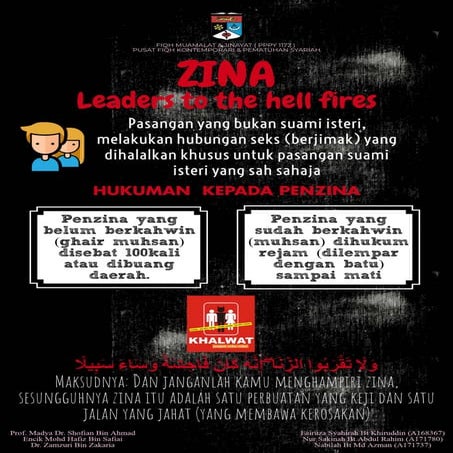 Zina Leaders to the Hell Fire | PDF