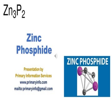 Zinc phosphide | PDF