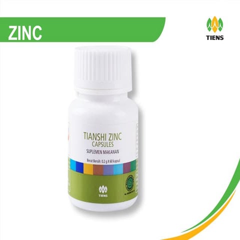 Tiens Zinc Capsules in a short form.ppt