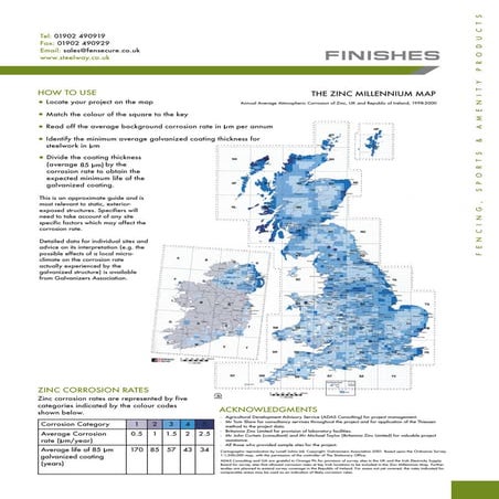 Zinc millennium map | PDF