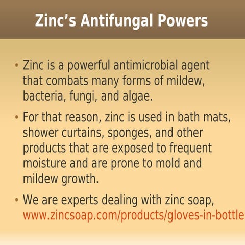 Zinc soap | PDF