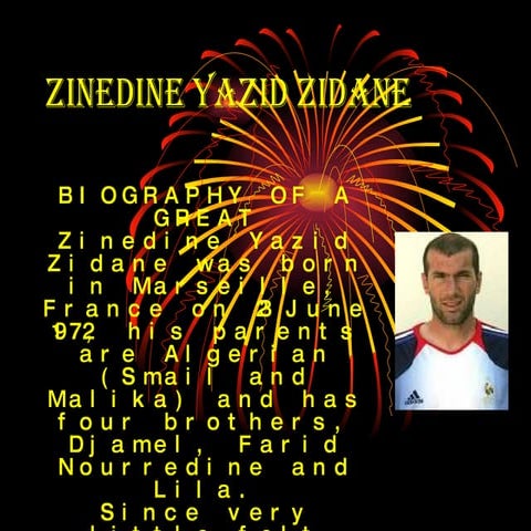 Zinedine Zidane | PPTX
