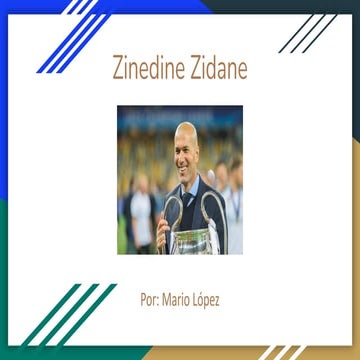 Zinedine_Zidane: el niño que conquistó Europa | PDF
