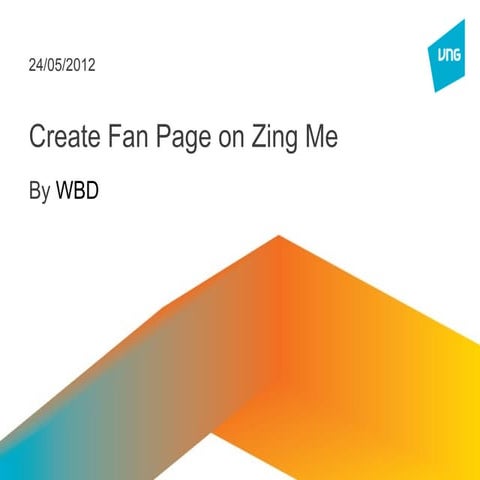 Zingme fanpage guideline | PPT