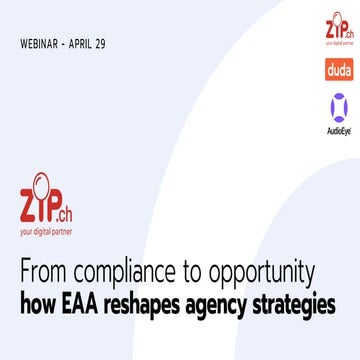 Get client sites EAA-ready: Accessibility best practices for agencies | PPT