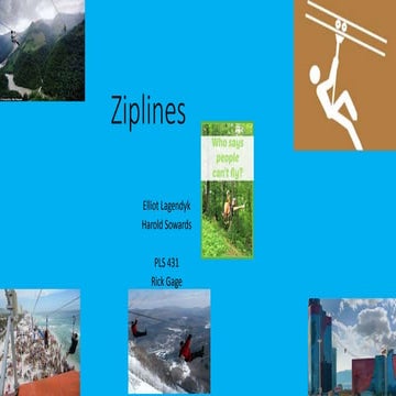 Ziplines | PPTX