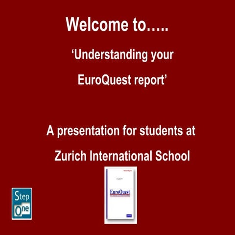 Euroquest | PPT | Resume Writing and Advice | Job Search