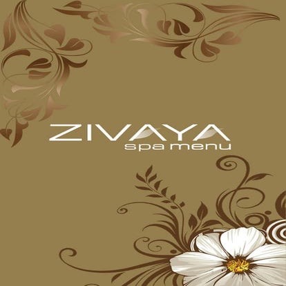 Zivaya Spa - Body and Foot Massage Therapy | PDF