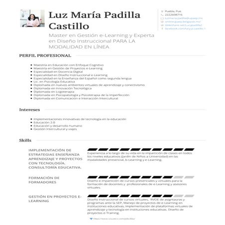 Luz maria padilla castillo visualcv_resume | PDF