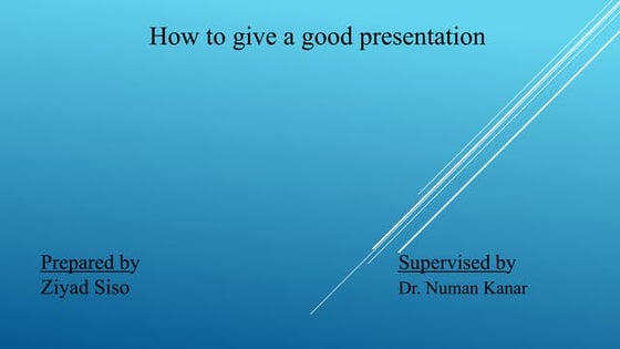 Effective 15-minute presentations - Cheat Sheet | PPT
