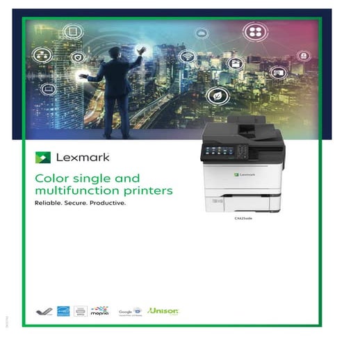 Lexmark Color Printers MFPs Platform Brochure | PDF