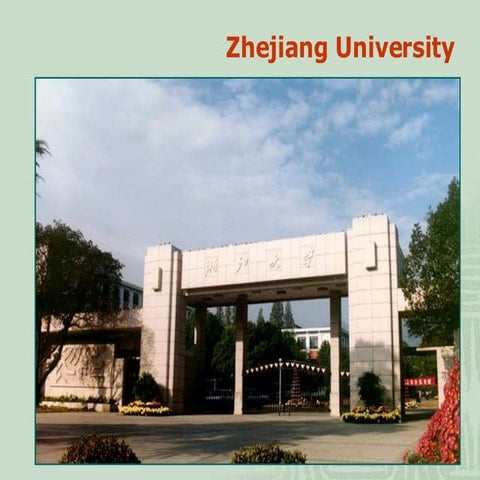 Zhejiang University- School of Medicine- PPT | PPT