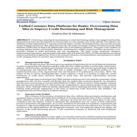 Unified Customer Data Platforms for Banks: Overcoming Data Silos to ...