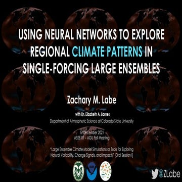 Using neural networks to explore regional climate patterns in single ...