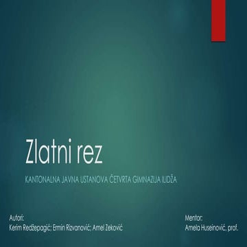 Zlatni rez | PPTX