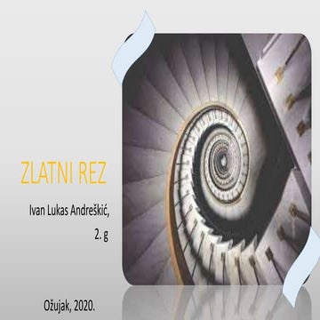 Zlatni rez lukas | PPT