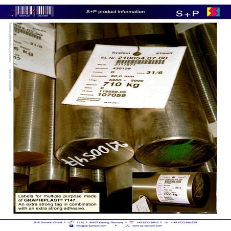 S+P Combination Tag | PDF