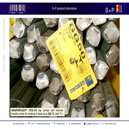 S+P Bar Steel identification - Stud Welding | PDF