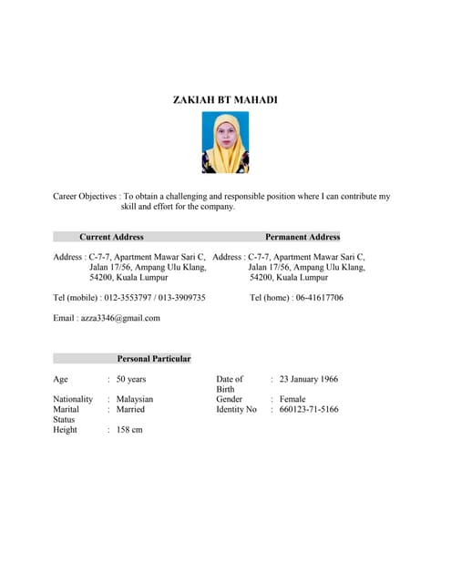smriti cv (2) | PDF