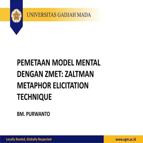 ZMET for qualitative research business and management | PPT