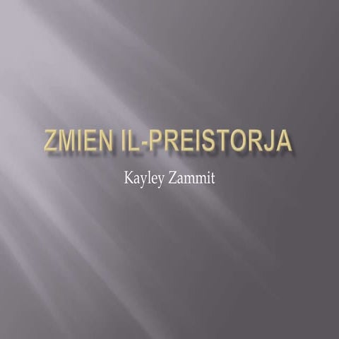 Zmien il preistorja | PPTX
