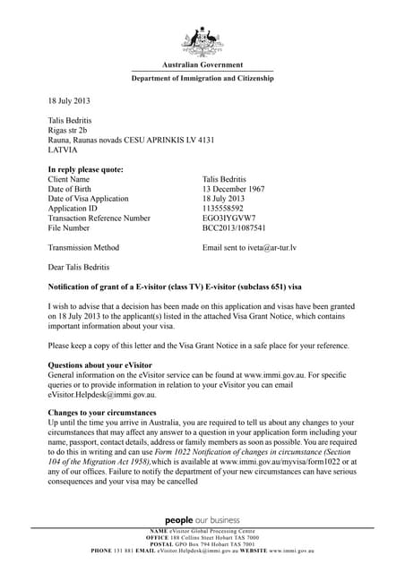 Vetassess Outcome Letter | PDF | Resume Writing and Advice | Job Search