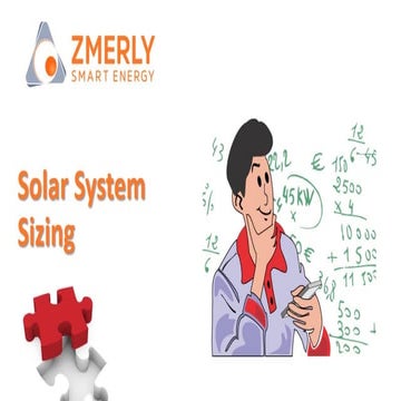ZMR Solar System Sizing | PDF