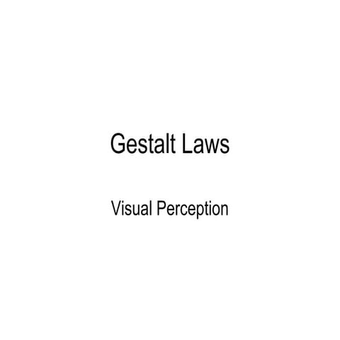 Gestalt laws | PPT