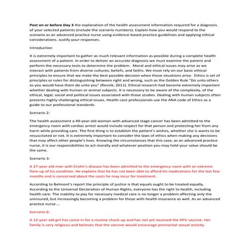 NHS FPX 4000 assessment 3 applying ethical principles.docx