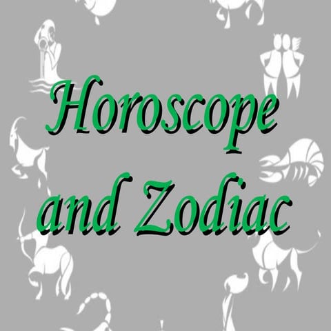 Horoscope and Zodiac | PPT