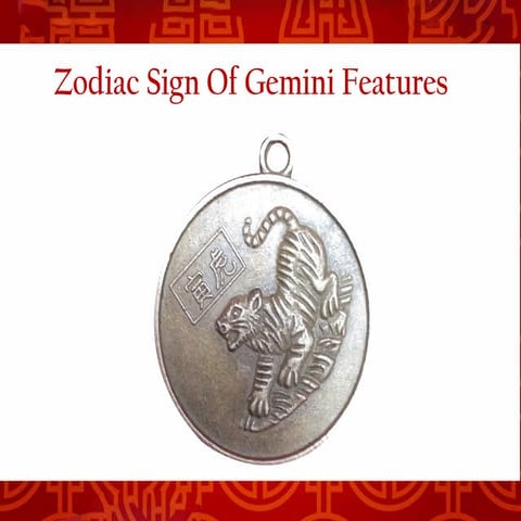 Zodiac sign of gemini features | PPT