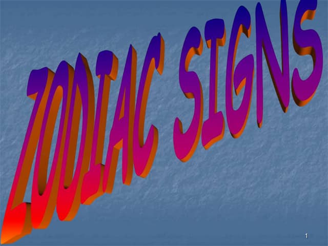 Personality Traits of Zodiac Signs | PDF