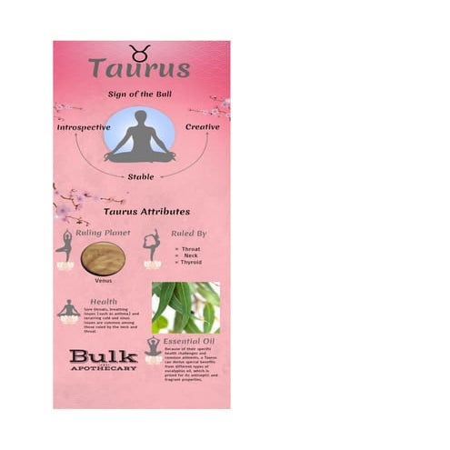 Zodiac Guide to Essential Oils: Taurus | PDF | Astrology | Religion & Spirituality