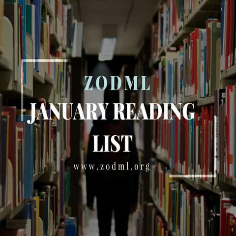 ZODML JANUARY 2018 READING LIST | PPT