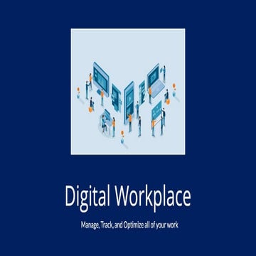 Revolutionize digital workplace with low code platform | PPT